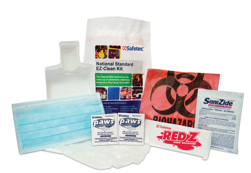 Inmate Healthcare: Infectious Waste Control -Spill Clean-Up EZ-Cleans ...