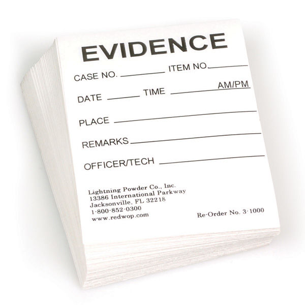 Evidence Id Labels - Charm-Tex
