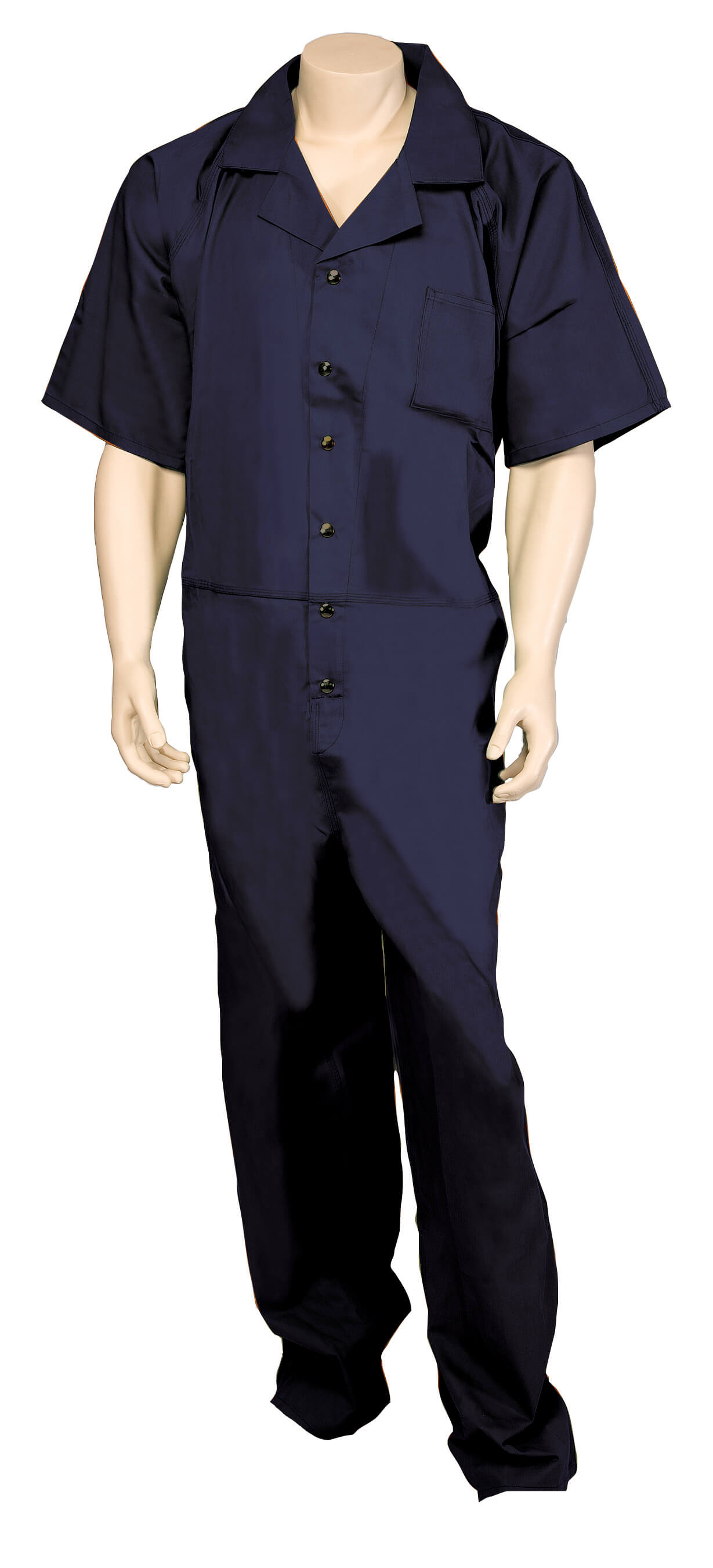 Solid Color Inmate Coveralls - Charm-Tex