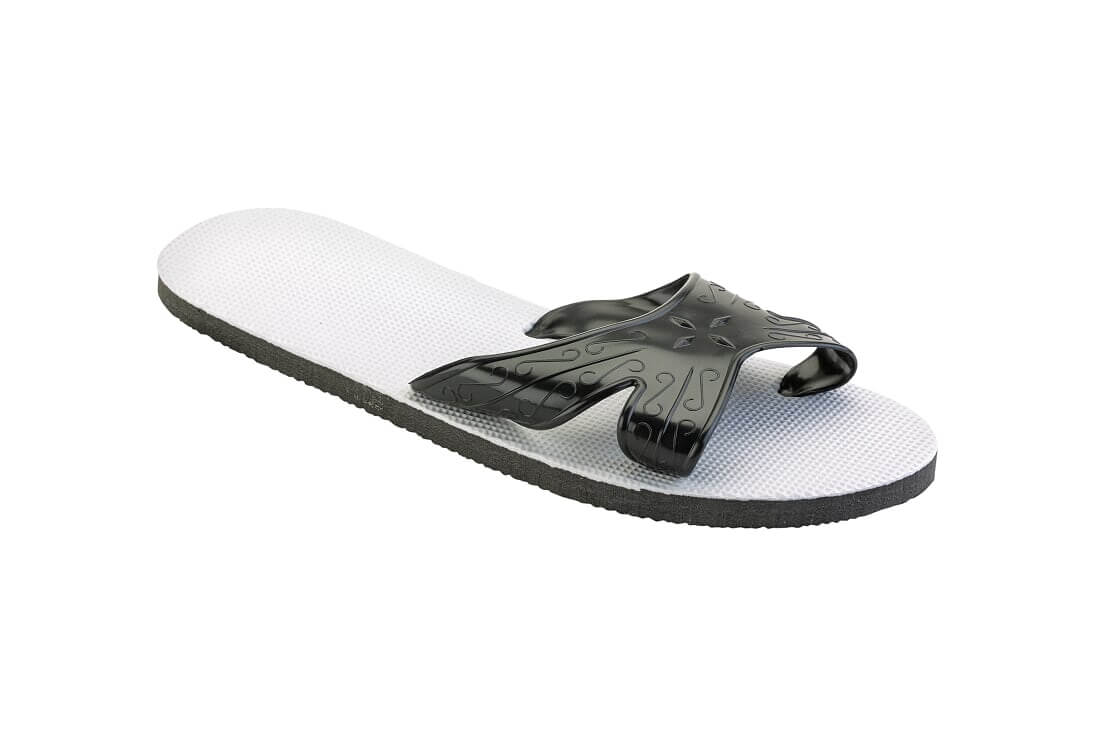 Inmate Footwear: Shower Shoes and Sandals - X-Strap Thongs - Charm-Tex