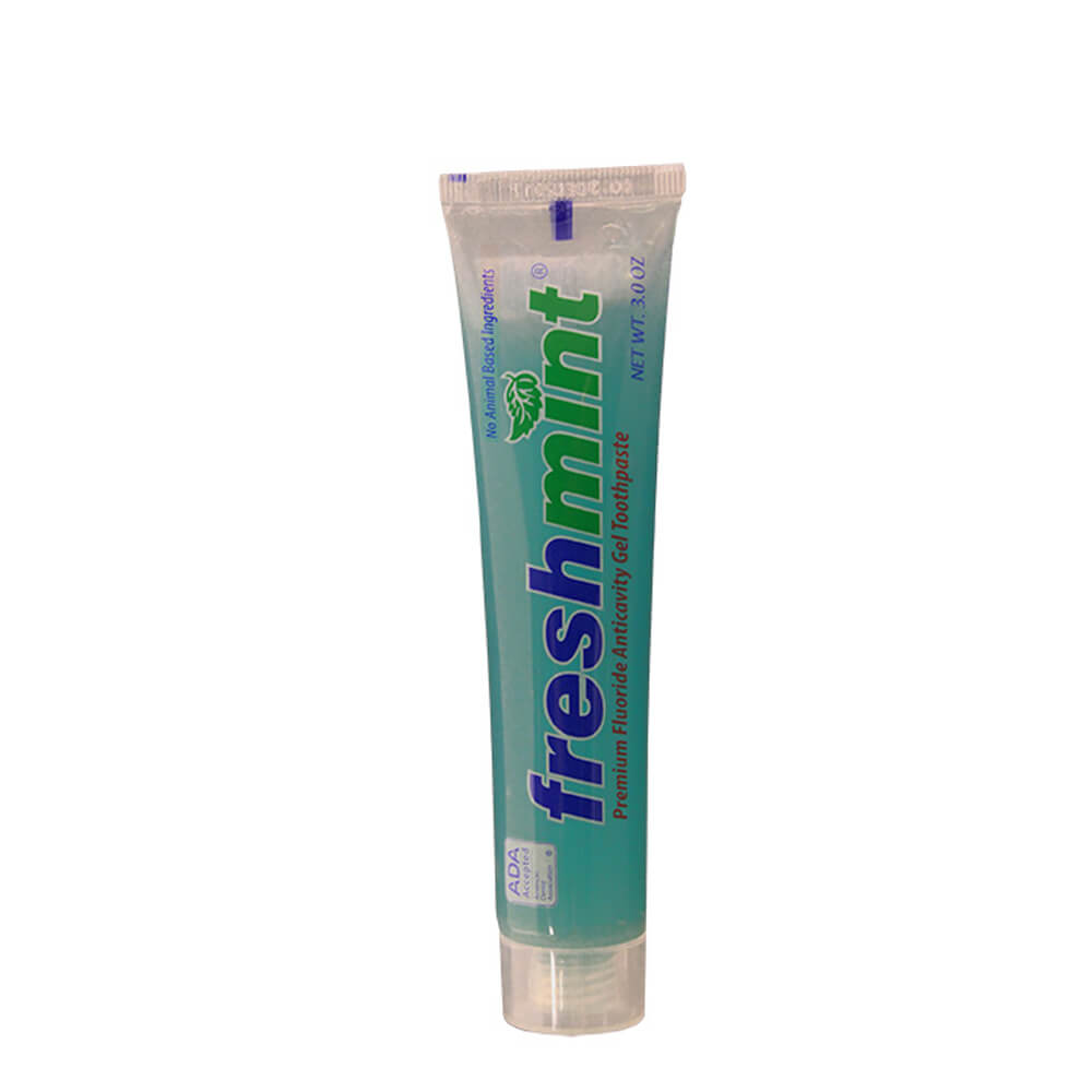 Inmate Hygiene: Toothpaste - ADA Fluoride Clear Gel Toothpaste - Charm-Tex