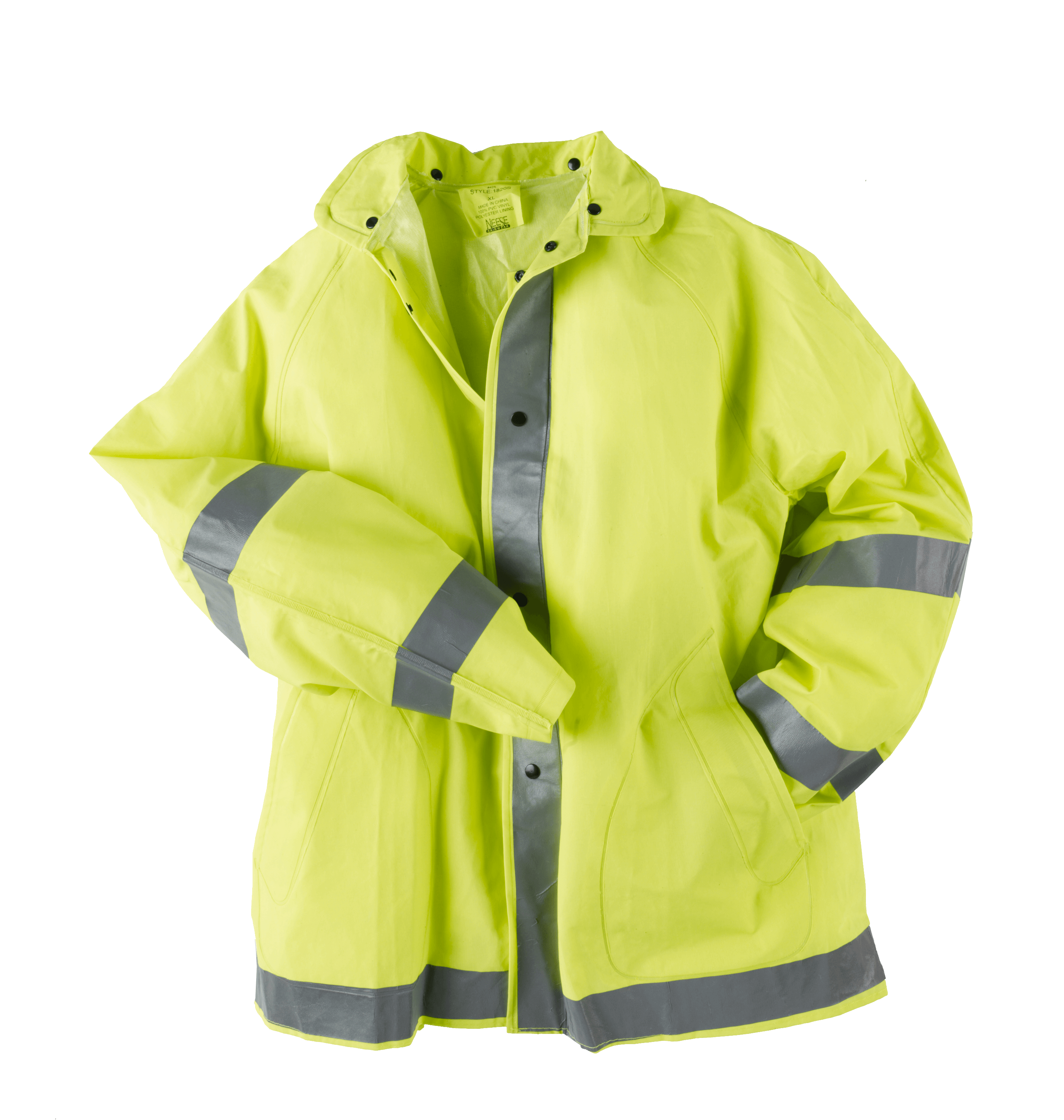 Inmate Clothing: Rainwear Clothing - High Visibility Rain Jacket ...