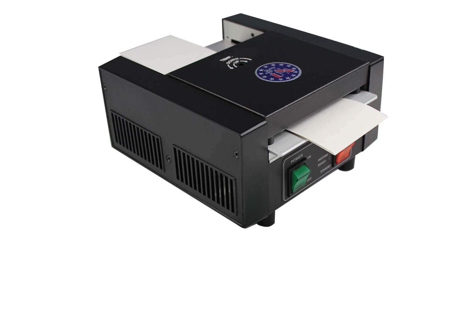 Inmate Identification: Wristbands - Clincher Laminating Machine - Charm-Tex