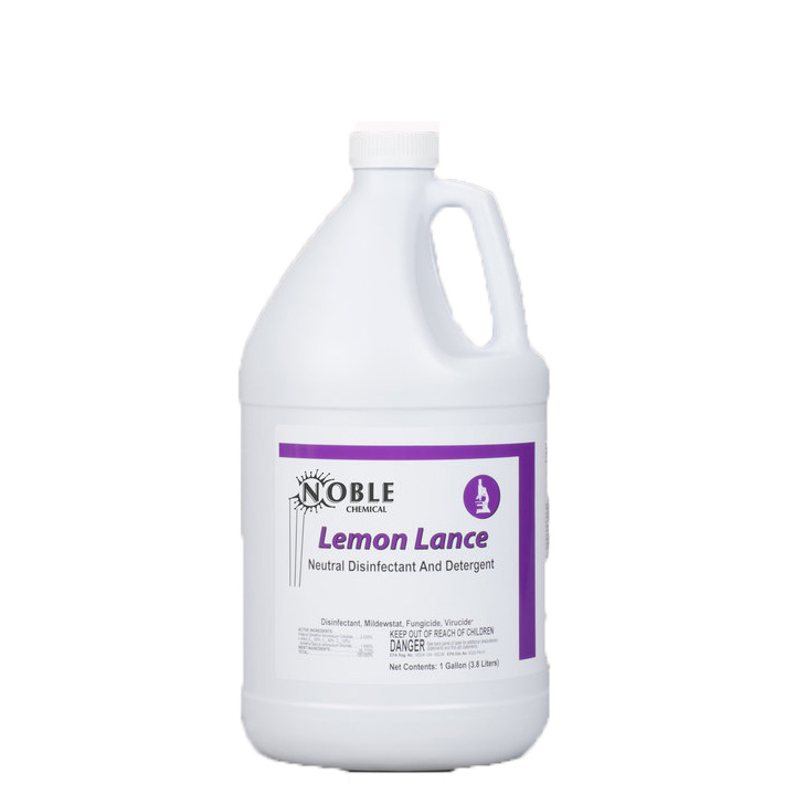 Noble Chemical Lemon Lance Lemon Disinfectant & Detergent Cleaner ...