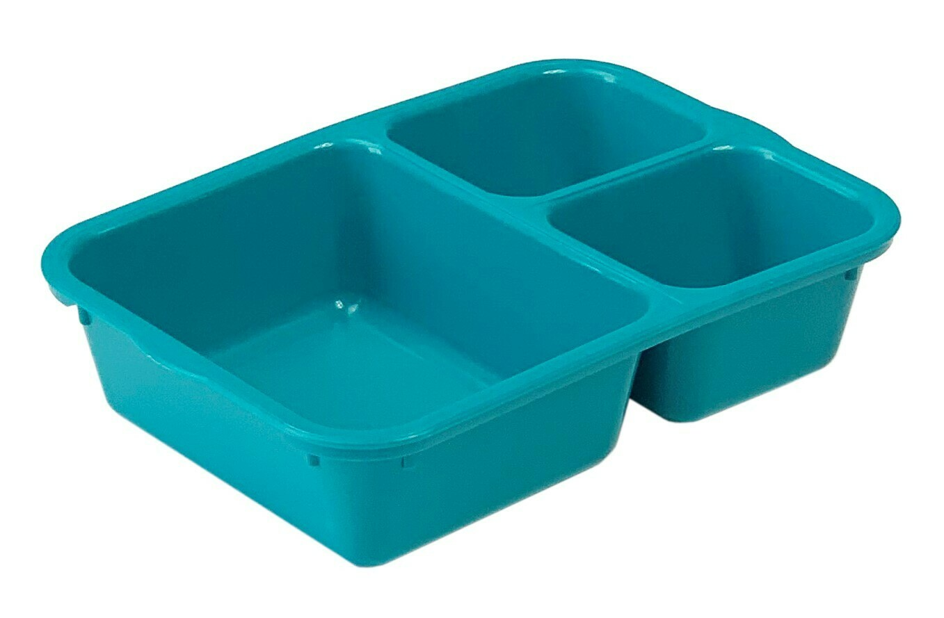 Correctional Food Service and Kitchen: Food Tray - 3 Compartment Meal ...