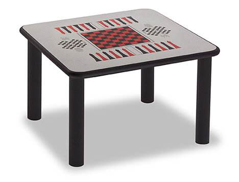 Inmate Furnishings: Tables - Leg Style Table - Charm-Tex