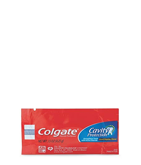 Colgate Toothpaste Packet - Charm-Tex