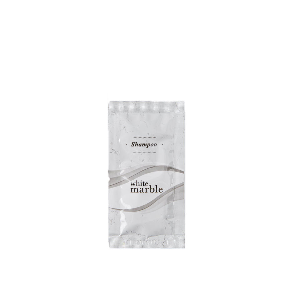 Dial White Marble Shampoo Packets - Charm-Tex