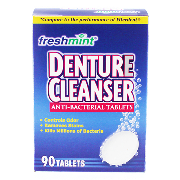 Inmate Hygiene: Oral Care - Denture Cleanser Tablets - Charm-Tex