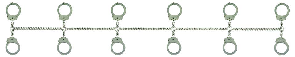 Peerless Handcuff Gang Chains - Charm-Tex