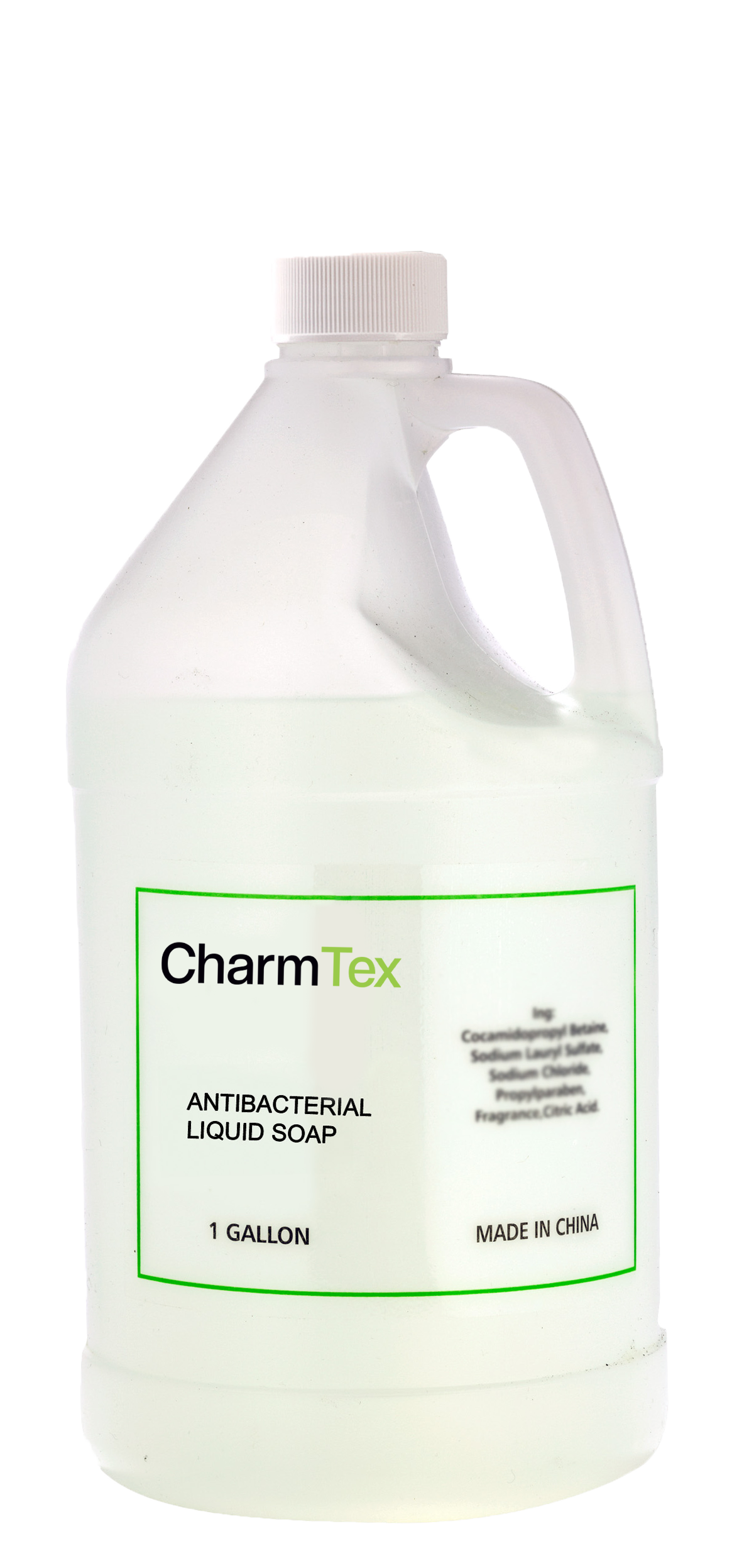 Inmate Hygiene: Gallon Soap - Anti-Bacterial Liquid Soap - Charm-Tex