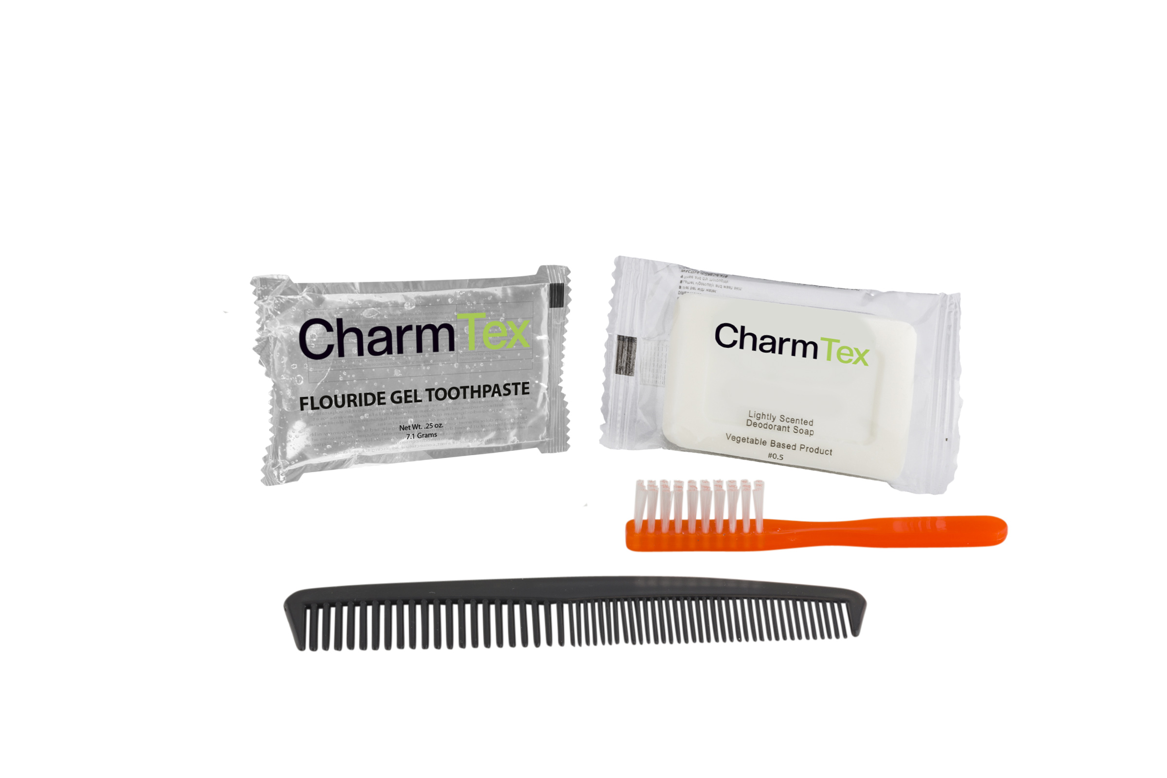 Inmate Hygiene: Admission Kits - Admission Kit 3, Overnight Kit - Charm-Tex