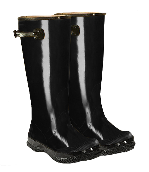 Inmate Footwear: Rubber Boots - Waterproof Overshoe Rubber Boots ...